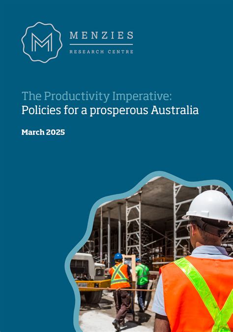 Mrc Report The Productivity Imperative — Menzies Research Centre