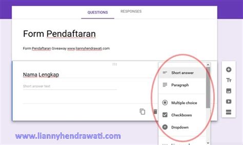 Cara Membuat Formulir Online Menggunakan Google Forms Lianny Hendrawati