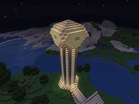 Working Redstone Lighthouse Minecraft Map