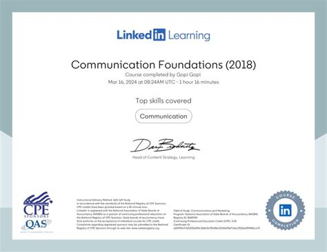 Gopi Gopi On Linkedin Certificate Of Completion