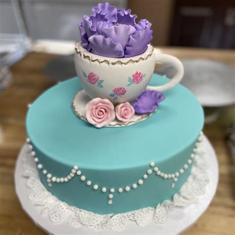 Tea Party Cake Palermo Custom Cakes