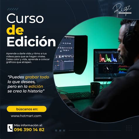 Curso de edición de video nivel básico Juan Marcelo Enríquez Hotmart