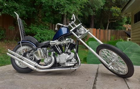 Modified Revell Chopped Knucklehead All The Rest Motorcycles