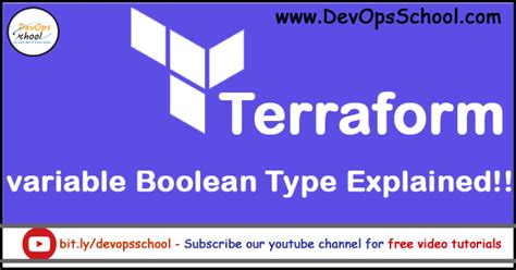Terraform Tutorials Variables Data Type Boolean