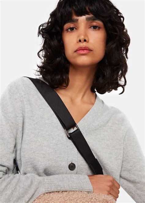 Shop The Grey Cropped Wool Cardigan At Whistles Whistles Uk