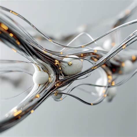 Detailed Sculpture Resembling Organic Structure Plant Coral Nervous