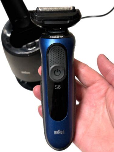 Braun S6 Senso Flex Wet/Dry Foil Shaver Beard Trimmer Rechargeable ...