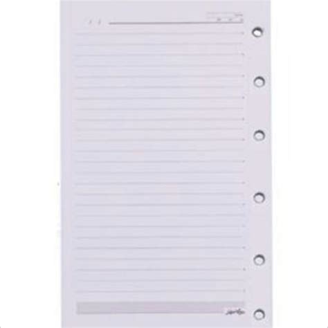 خرید و قیمت کاغذ کلاسوری 6 سوراخ مخصوص دفترچه یادداشت از غرفه شهر تحریر