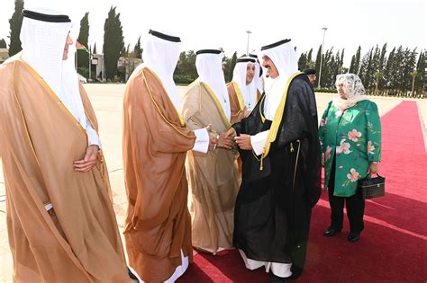كونا ممثل سمو أمير البلاد وسمو ولي العهد يغادر الأردن بعد حضوره حفل