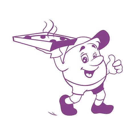 Clip Art Of Pizza Party Illustrations Royalty Free Vector Graphics