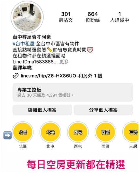 台中尋屋奇才阿豪 地址：北區三民路三段 可租補電梯 租金：9000🈷️租 包含：全包 房型：一房一衛一陽台 簽約：押二付三 水電費