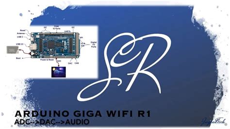 Arduino Giga R1 Wifi Microphone As Adc To Dac As Speaker Audio