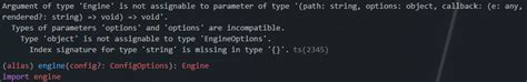 Express Handlebars Throwing Type Error In TypeScript Stack Overflow
