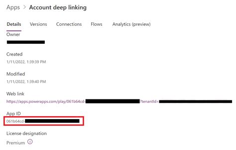 Create A Canvas App With Deep Link To A Specific Screen Power Apps Microsoft Learn