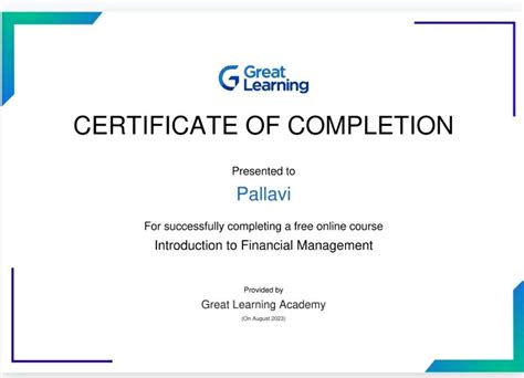 Pallavi Goyal On Linkedin Greatlearningacademy Greatlearning Glacertificate