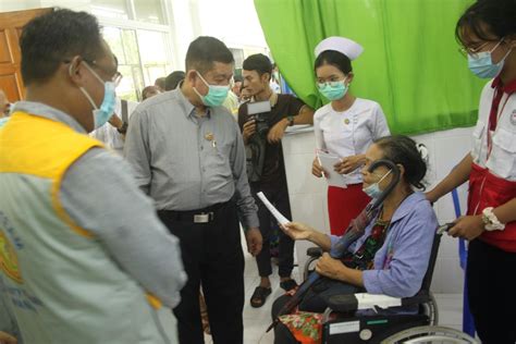 မွန်ပြည်နယ်ဝန်ကြီးချုပ် ဦးအောင်ကြည်သိန်း ချောင်းဆုံမြို့နယ