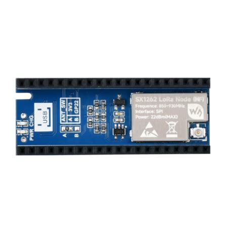 SX LoRa Node Module For Raspberry Pi Pico LoRaWAN MHz