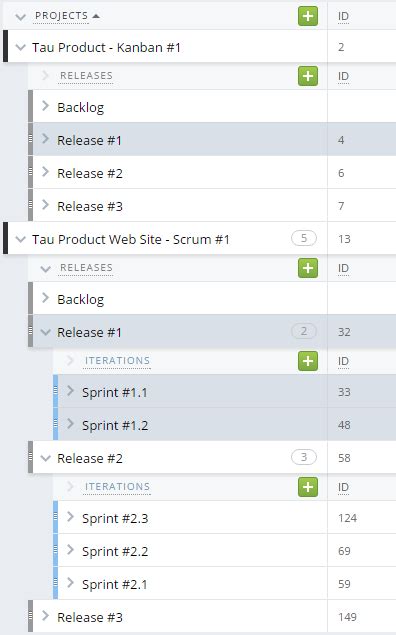 import hierarchical backlogs from csv files targetprocess