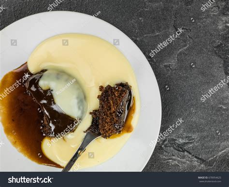 Hot Pudding And Custard Photos And Images Shutterstock