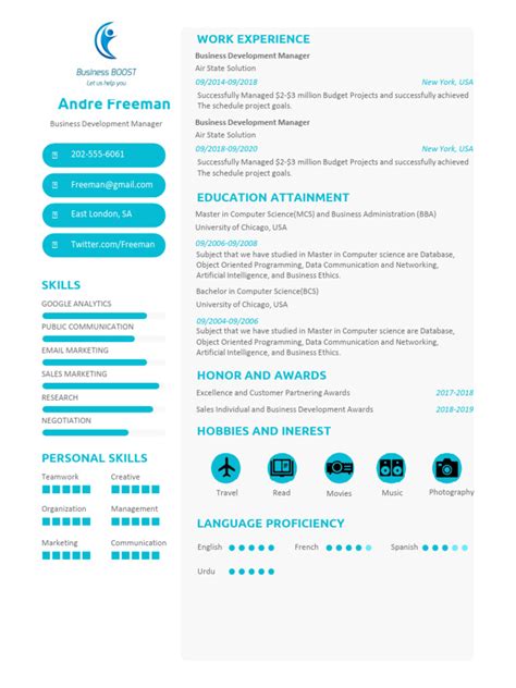 sample resume pdf communication information technology