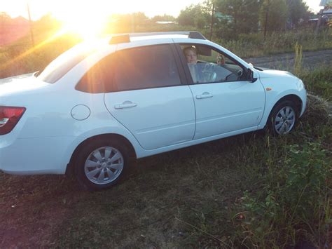 купил рейлинги — Lada Гранта (1G), 1,6 л, 2013 года | аксессуары | DRIVE2
