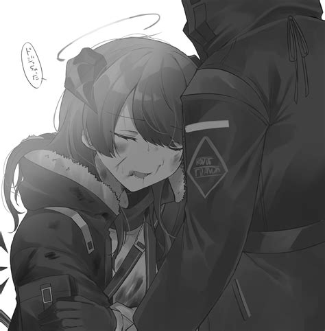 Doctor And Mostima Arknights Drawn By Amesaki Vanilla Danbooru