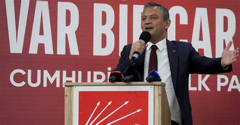 CHP Genel Başkanı Özel den cumhurbaşkanı adayı tartışmalarına tepki Son dakika haberleri