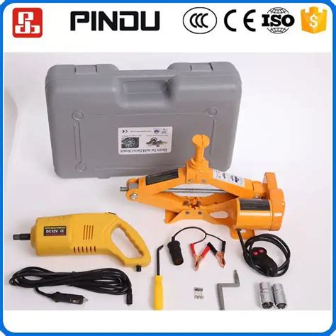 2 톤 12v 전동 유압 자동차 리프트 잭 및 렌치