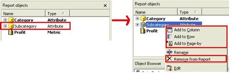 kb19829 how to convert an olap report to a standard report in