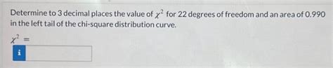 Solved Using Table Vi In Appendix C Find To 3 Decimal