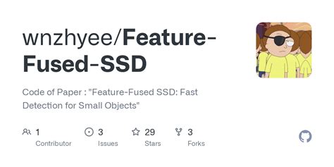 Github Wnzhyeefeature Fused Ssd Code Of Paper Feature Fused Ssd
