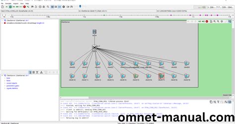 Executing The Example Program Using Cobject Header File Omnet Simulator