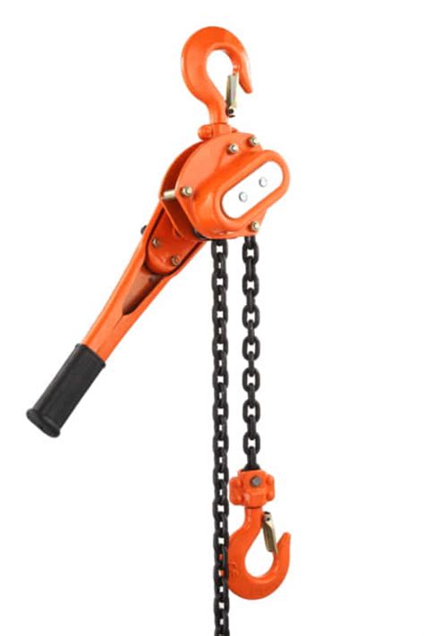 Best Selling 1 5 Ton 3 Ton Lever Hoist G80 Alloy Load Chain Manual Chain Lever Block 10 Ton