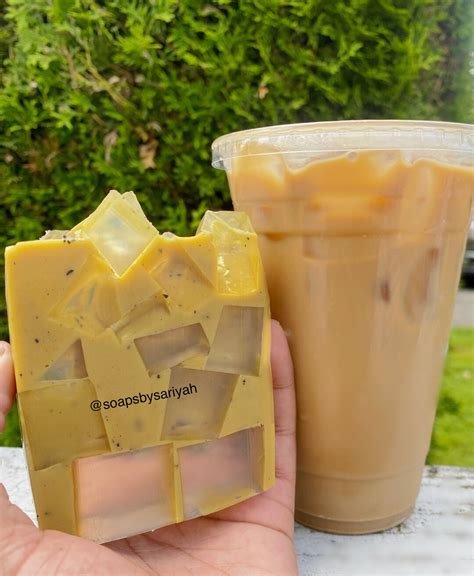 Exfoliating Coffee Bar Soap Iced Coffee Soap Coffee Soapnatural