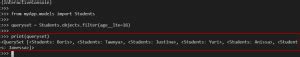 Python Django Filter