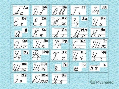 Презентация на тему Письменные буквы русского алфавита Используемые