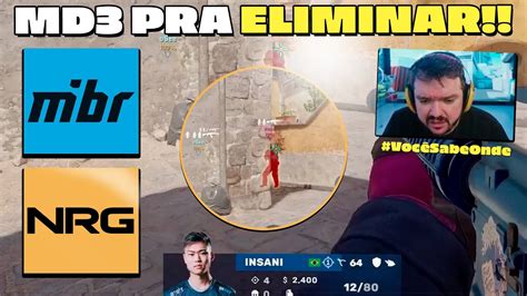 MD3 PRA ELIMINAR DO RMR MIBR Vs NRG MELHORES MOMENTOS PGL CS2 Major