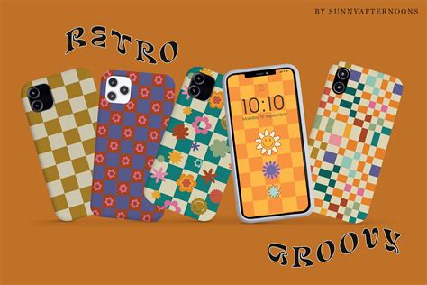 Retro Groovy Patterns Design Cuts