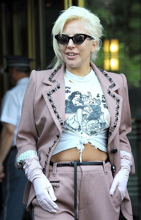 Lady Gaga Shocks The World With Erotic Snow White Tee