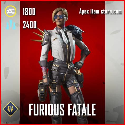 Furious Fatale Mad Maggie Skin In Apex Legends