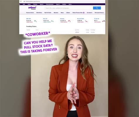 did you know you can use excel to pull live stock data 📈 kat norton miss excel
