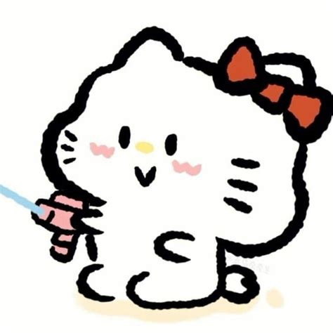 Avt đôi Hello Kitty Iphone Wallpaper Cute Doodles Japanese Poster