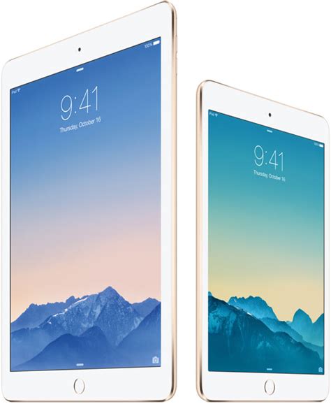 Differences Between Ipad Air 2 And Ipad Mini 2