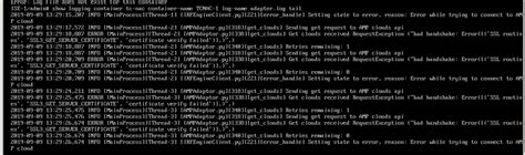 ERROR SSL Routing SSL GET SERVER CERTIFICATE Certificate Verification Failed Cisco Community