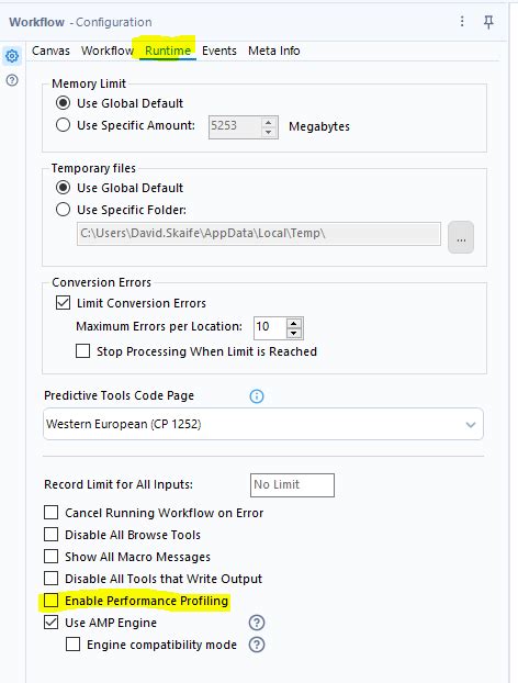 Alteryx Workflow Performance Issues Alteryx Community