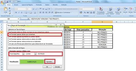 Excel planilha avisa quando prazo está próximo de vencimento Fotos