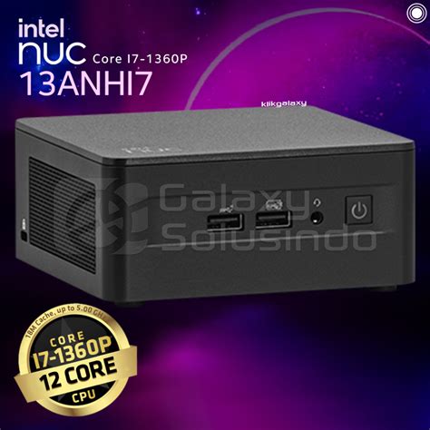 Jual Intel Nuc Kit Nuc13anhi7 Mini Pc Nuc13anhi70000 Intel Core I7 1360p Barebone Shopee