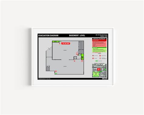 Evacuation Diagrams NMDmaps