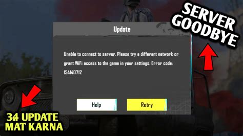 Bgmi 34 Update Unable To Connect To Server Problem Bgmi Server