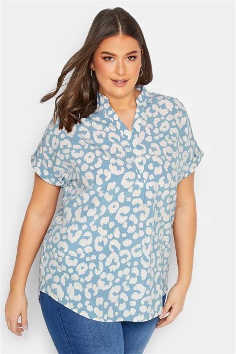 Yours Plus Size Bright Pink Tab Sleeve Blouse Yours Clothing